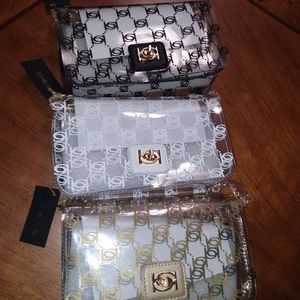 bebe | Bags | Bebecassie Crossbody Clear Logo Bag | Poshmark